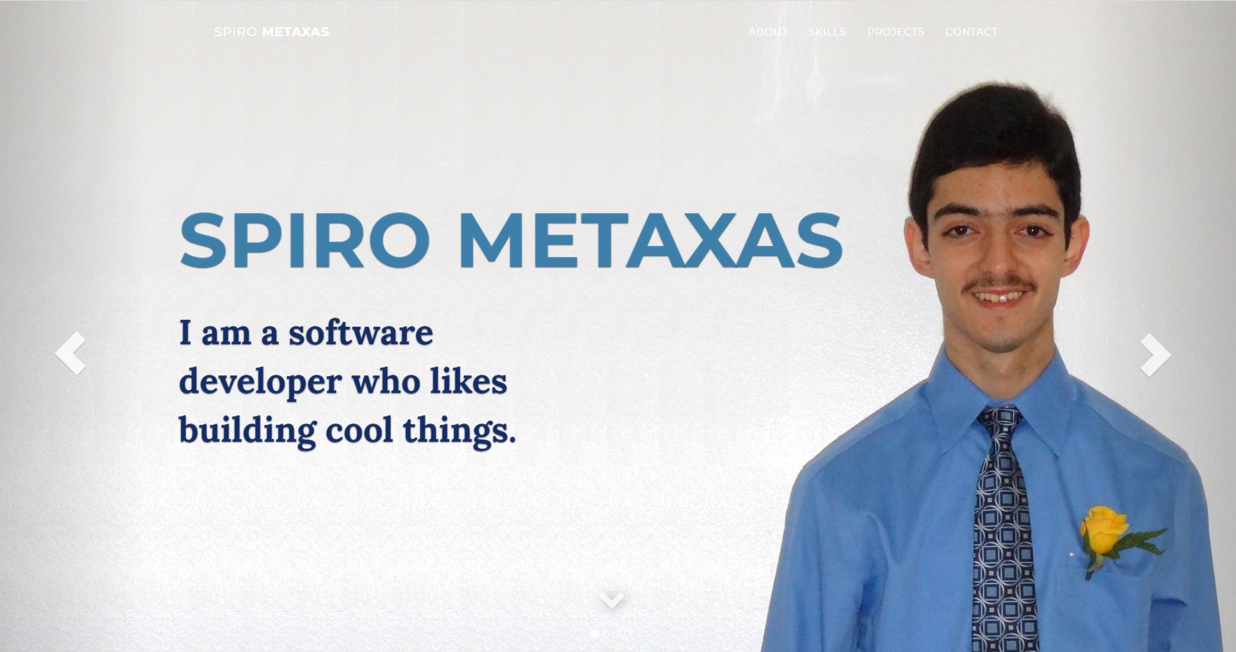 Spiro Metaxas - Personal Website